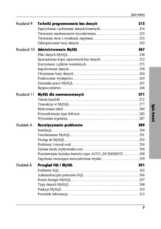 MySQL. Szybki start | PDF