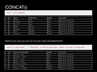 MySQL Ninja Tips | PDF