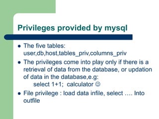 Mysql Introduction | PPT