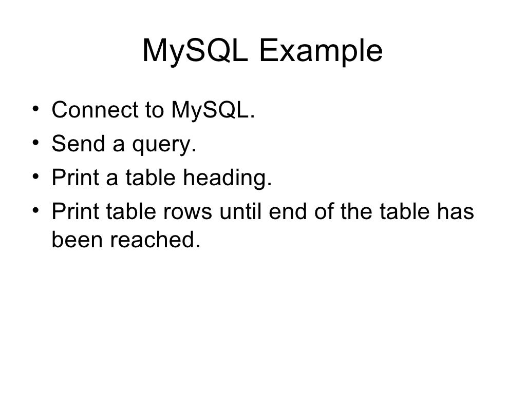 Mysql