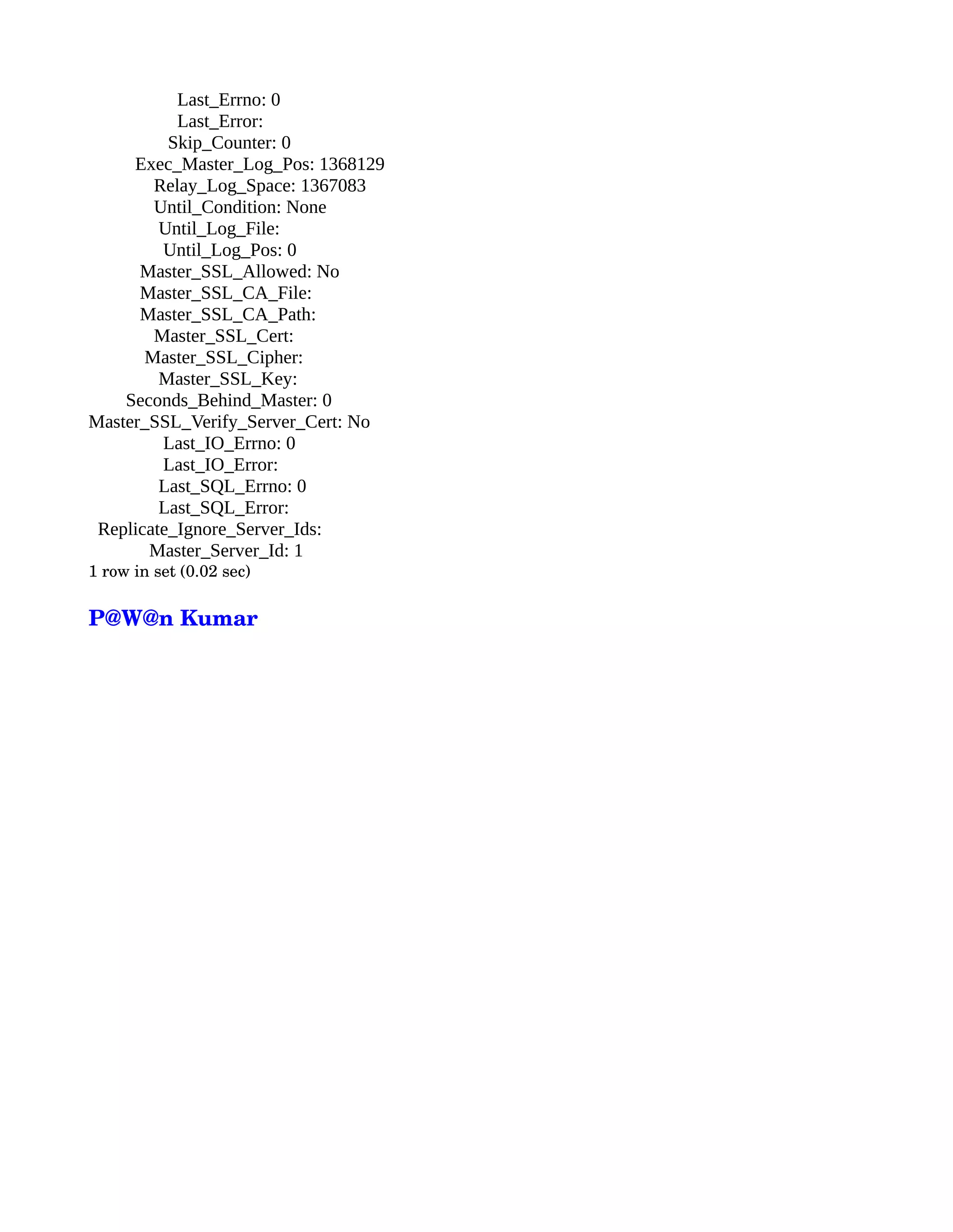 My Sql 56 Master Slave And Master Master Replicationstep By Step