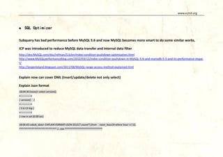 MySQL 5.5&5.6 new features summary | PPT