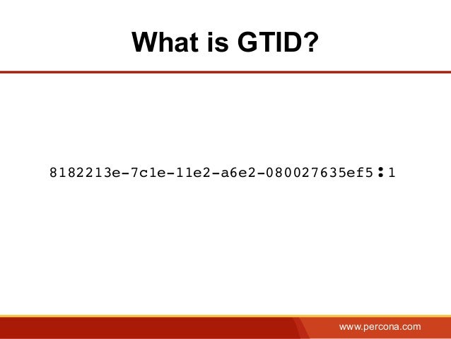 MySQL 5.6 GTID in a nutshell