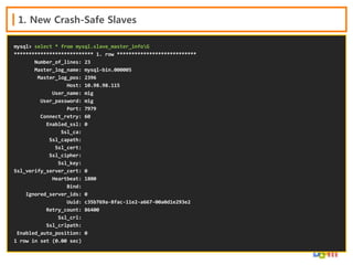 Mysql56 replication | PPT