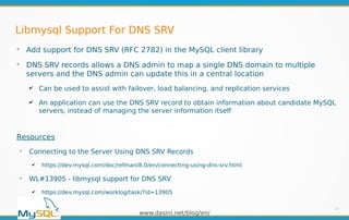 MySQL 8.0.22 - New Features Summary | PPT
