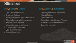 MySQL 8.0 : High Availability Solution for Everybody | PDF