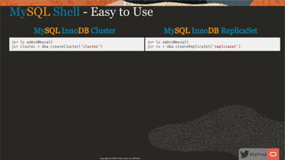 MySQL 8.0 : High Availability Solution for Everybody | PDF