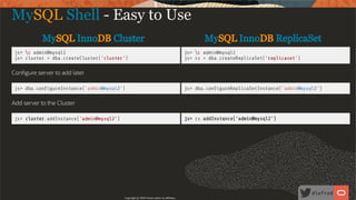 MySQL 8.0 : High Availability Solution for Everybody | PDF