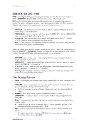 SQL CHEAT SHEET | PDF | Free Download