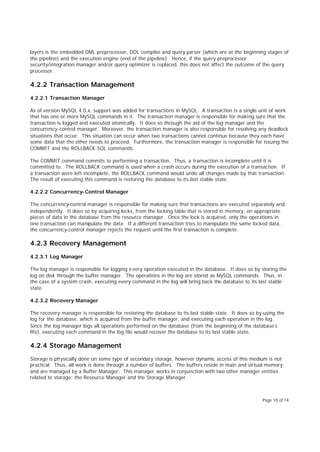 My SQL conceptual architecture | PDF