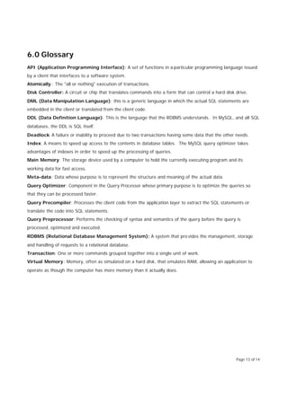 My SQL conceptual architecture | PDF