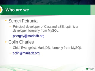 MariaDB Cassandra Interoperability | PDF | Databases | Computer Software and Applications
