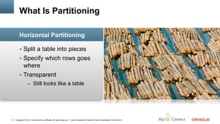 MySQL Partitioning 5.6 | PPT