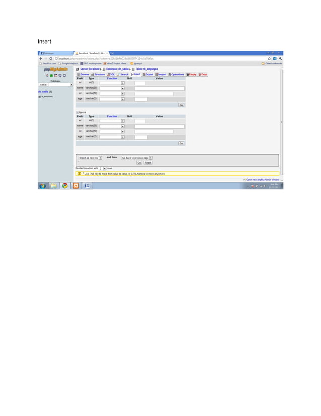 Mysql database make | PDF Mysql database make | PDF