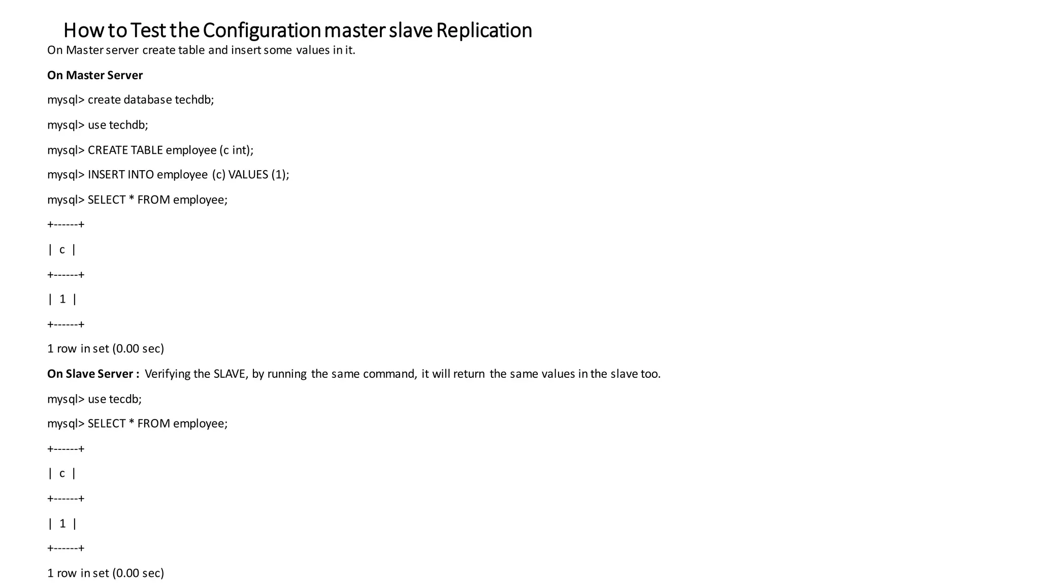 Mysql Database Replication Ppt 8637