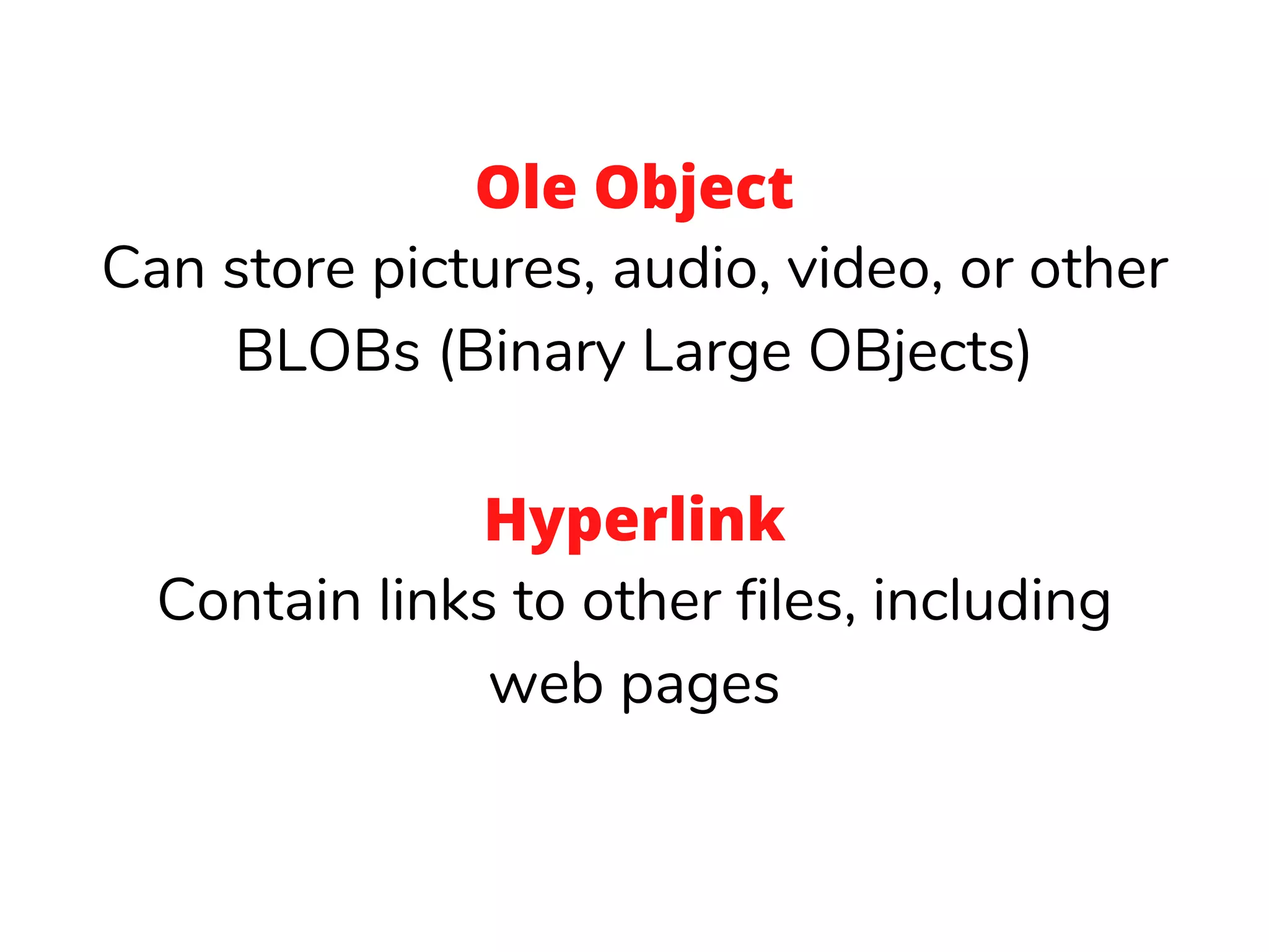 My SQL Data types | PDF