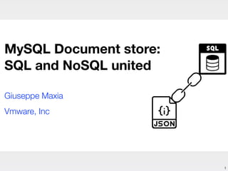 MySQL document_store | PPT