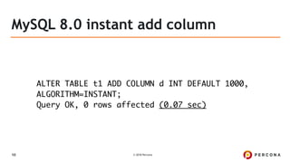 MySQL Ecosystem in 2018 | PPT