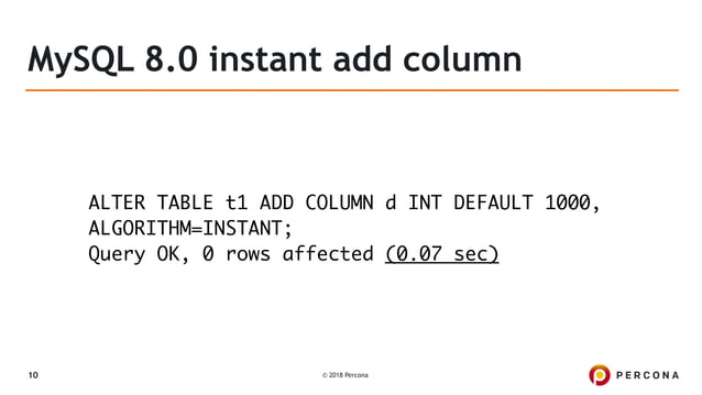MySQL Ecosystem in 2018 | PPT