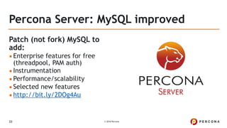 MySQL Ecosystem in 2018 | PPT