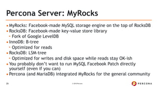MySQL Ecosystem in 2018 | PPT