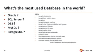 Mysql ecosystem in 2019 | PPT