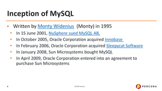 Mysql ecosystem in 2019 | PPT