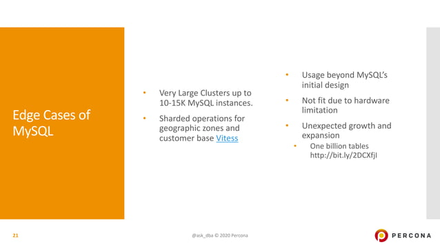 MySQL Ecosystem in 2020 | PPT