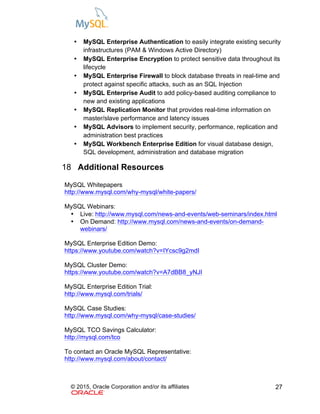 My sql enterprise_edition_wp_v38 | PDF