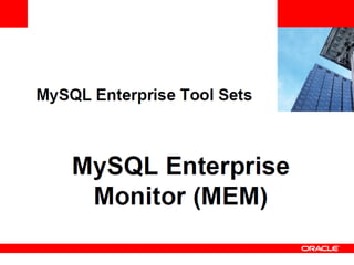 MySQL Enterprise Monitor | PPT
