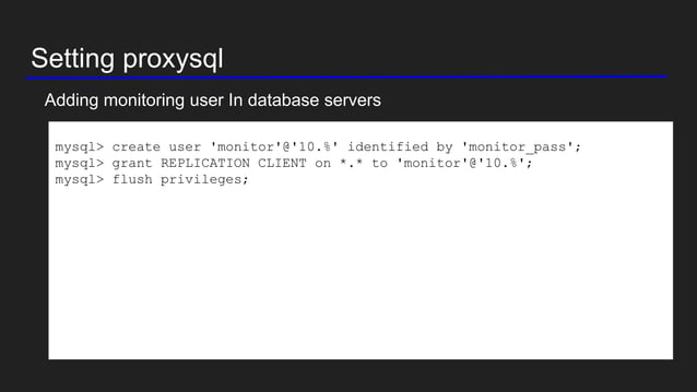 My Sql Failover Test Using Orchestrator Ppt 