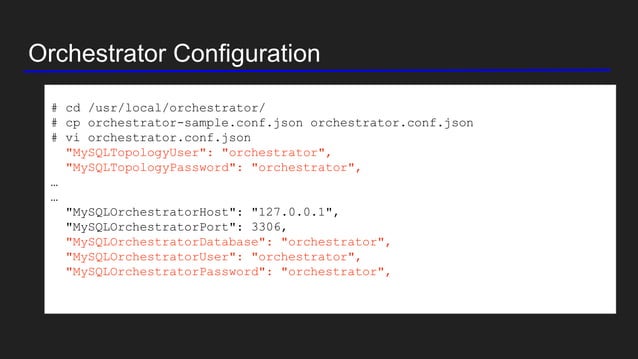 My Sql Failover Test Using Orchestrator Pptx Databases Computer Software And Applications
