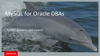 MySQL for Oracle DBAs | PPT