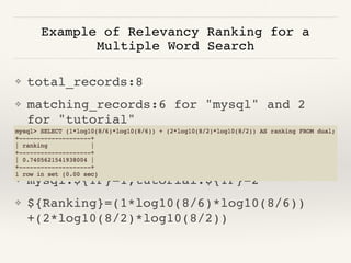 MySQL Fulltext Search Tutorial | PDF