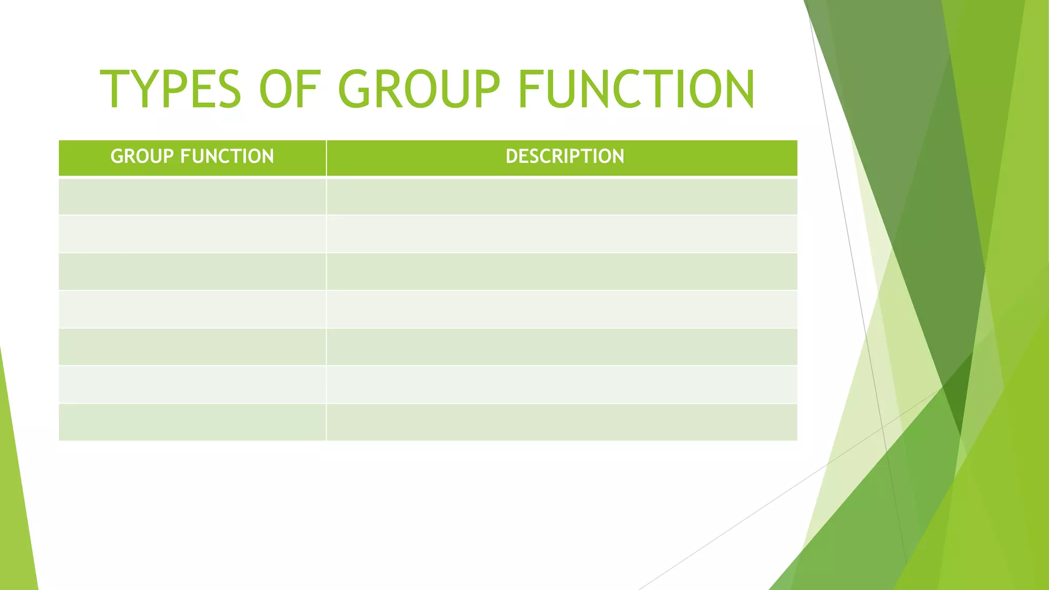 MYSQL GROUP FUNCTION.pptx