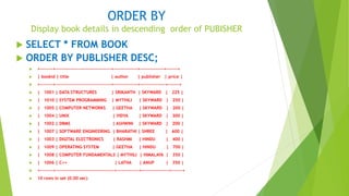 MYSQL GROUP FUNCTION.pptx