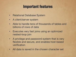 MySQL Guide for Beginners | PPT