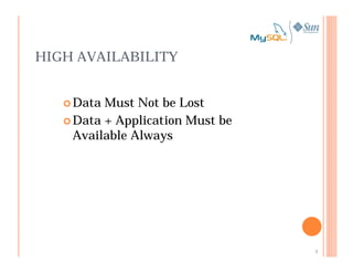 High Availability with MySQL | PDF