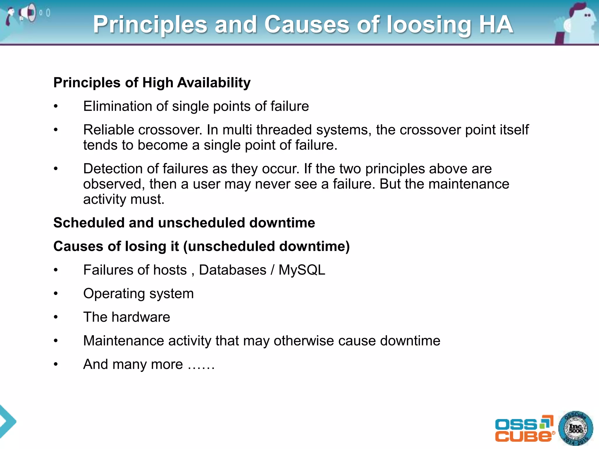 Using MySQL Fabric for High Availability and Scaling Out | PPT