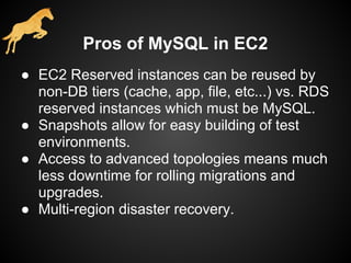 Running MySQL in AWS | PDF