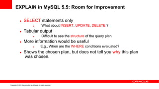 The Power of MySQL Explain | PPT