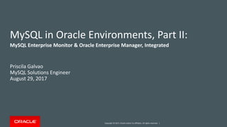 MySQL in oracle_environments(Part 2): MySQL Enterprise Monitor & Oracle ...