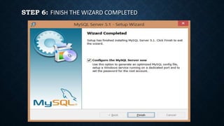 My sql installation | PPTX