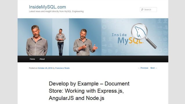 MySQL Roadmap NoSQL HA Fev17 | PPT