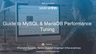Webinar slides: Our Guide to MySQL & MariaDB Performance Tuning | PDF