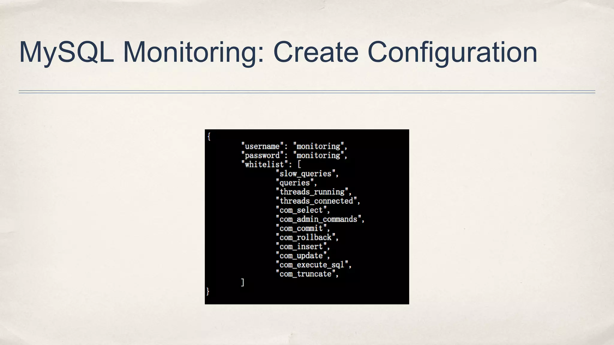 Using Salt to deploy MySQL Monitoring Infrastructure | PPT