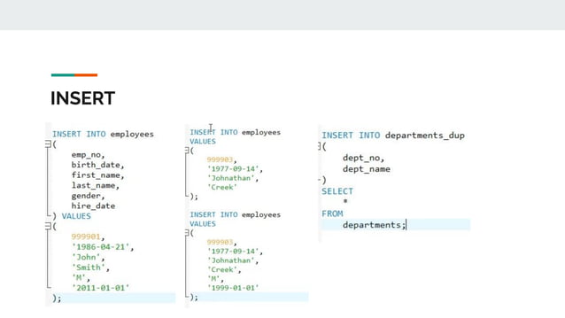 MySQL notes - Basic Commands and Definitions | PPT MySQL notes - Basic Commands and Definitions | PPT