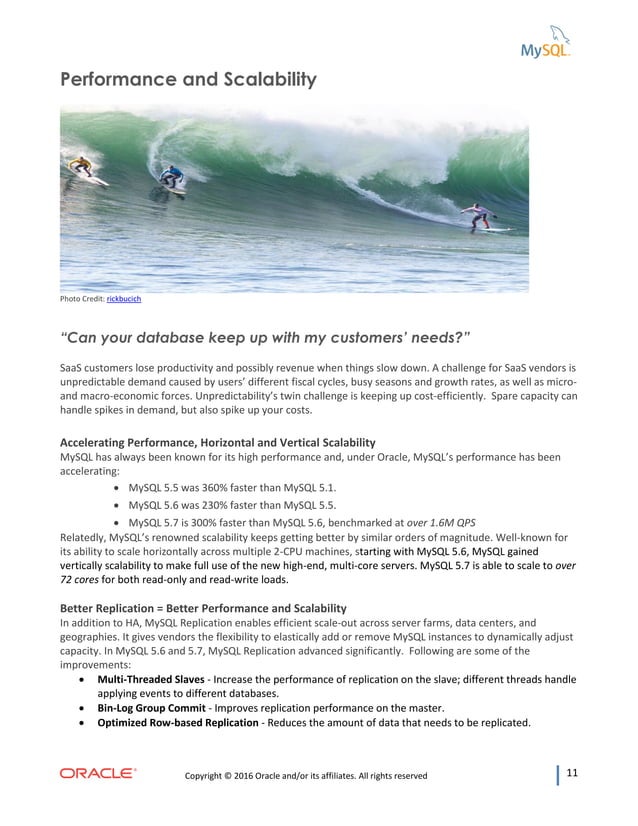 Guide to Using MySQL for SaaS | PDF