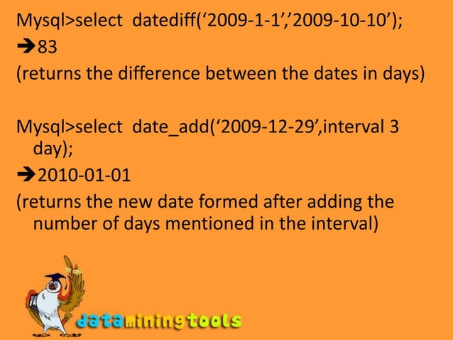 MySQL Operators | PPTX