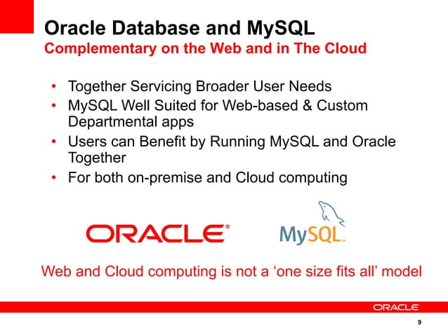 MySQL overview | PPT